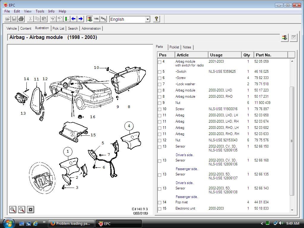 Saab 93 -02 left impactsensor | SaabCentral Forums